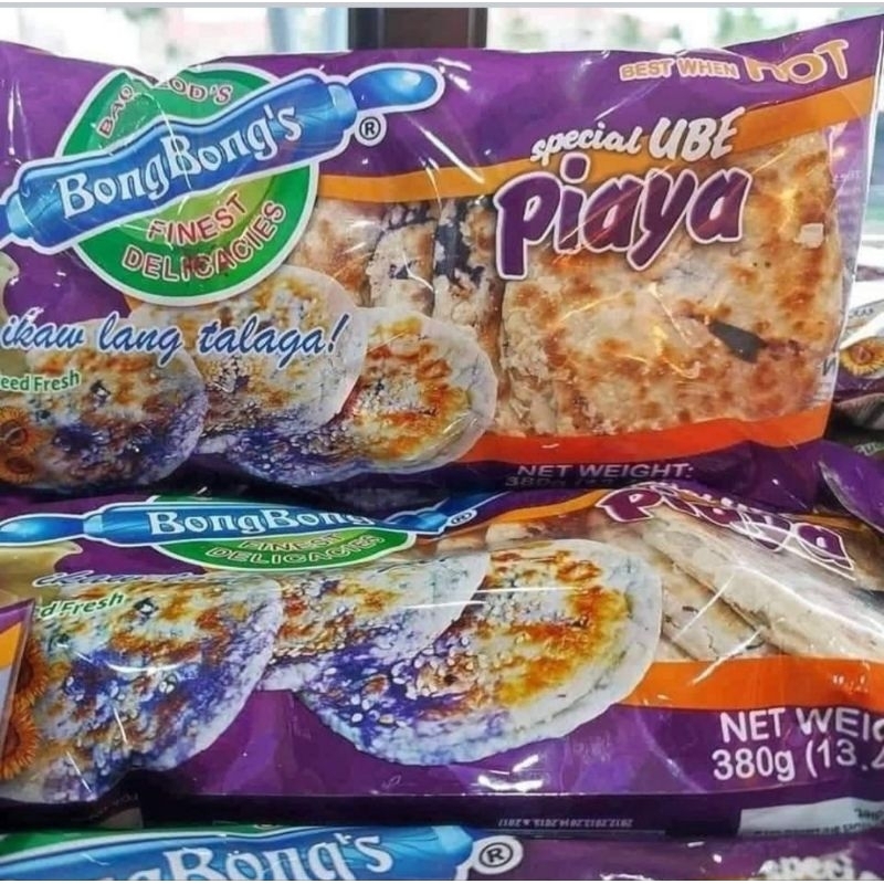 Bongbongs Special Piaya Ube Flavor 10pcs Per Pack Shopee Philippines
