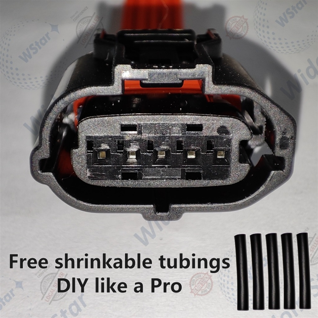 6189-1046/90980-12292 5 pins MAF MAP sensor socket connector for Toyota ...