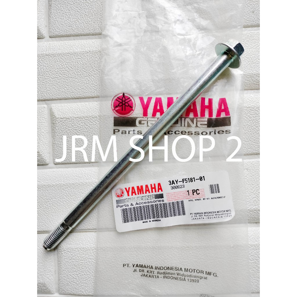 YAMAHA GENUINE Front Axle Stud Axle Wheel MIO SPORTY/MIO I 125/M3/MIO ...