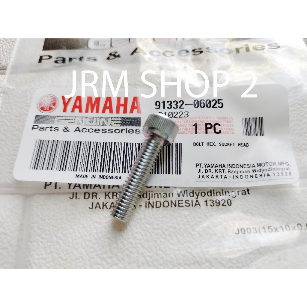 > YAMAHA GENUINE Crank Case Kick Start Bolt MIO SOUL I 125 ( 91332-06025 ) | Shopee Philippines