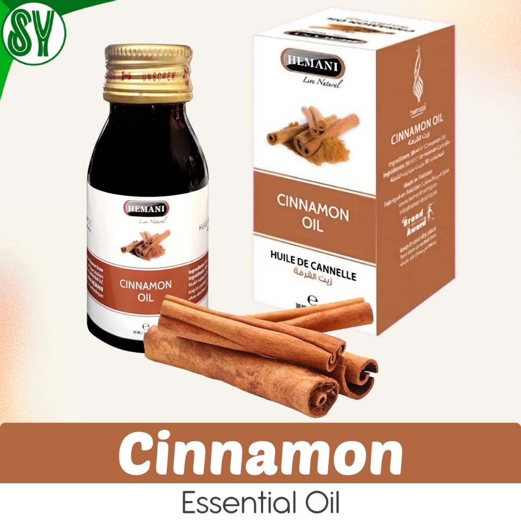 Hemani Natural Herbal Cinnamon Essential Oil 30ml | Shopee Philippines