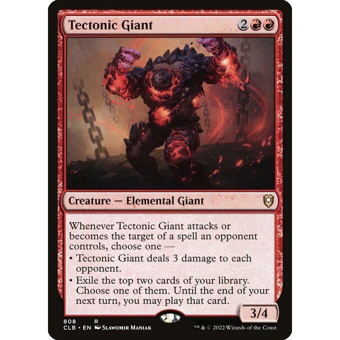 Tectonic Giant (MTG - Magic The Gathering) | Shopee Philippines