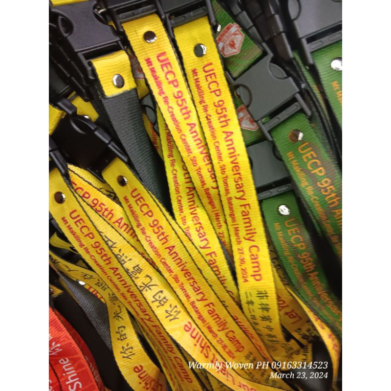 sublimation printing 100 pcs. lanyard | Shopee Philippines