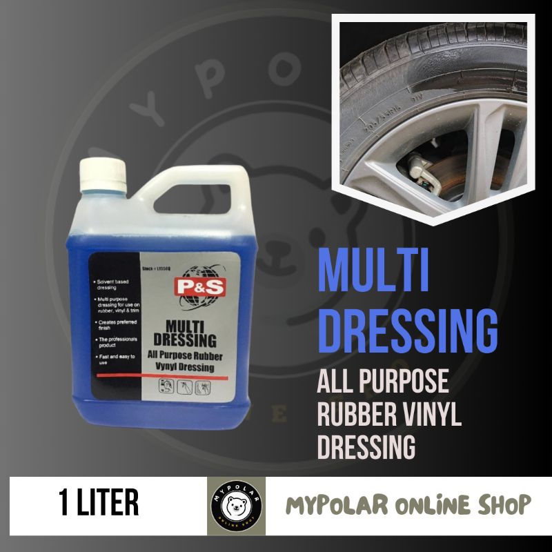 P&S Detail Products MULTI DRESSING All Purpose Rubber Vinyl Dressing ...