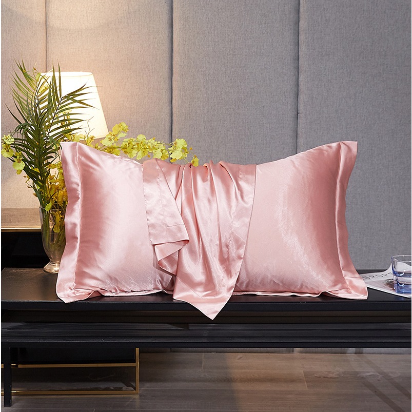 Buy 1 Take 1 Satin Solid Color Pillow Case Silk Pillow Case ...