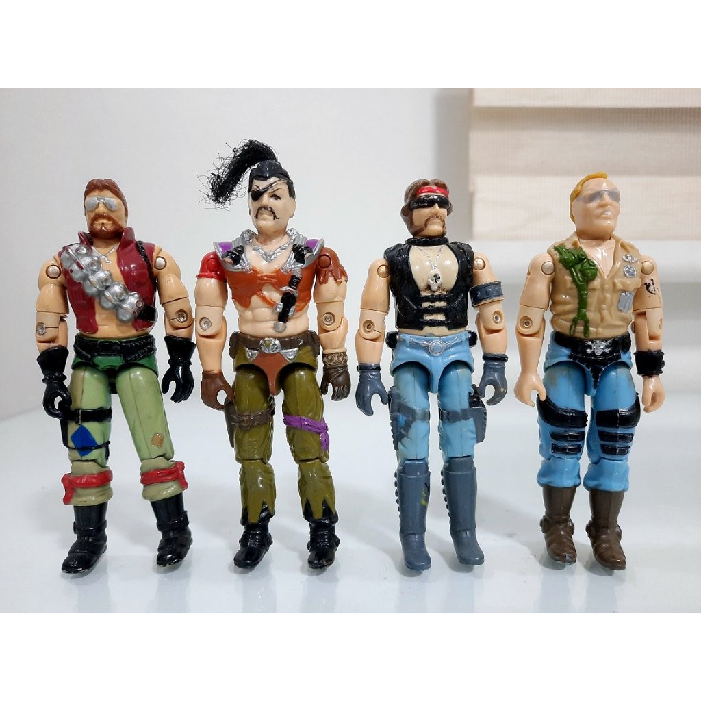 Vintage GIJoe Dreadnoks MONKEYWRENCH ZANZIBAR TORCH BUZZER GI Joe ...