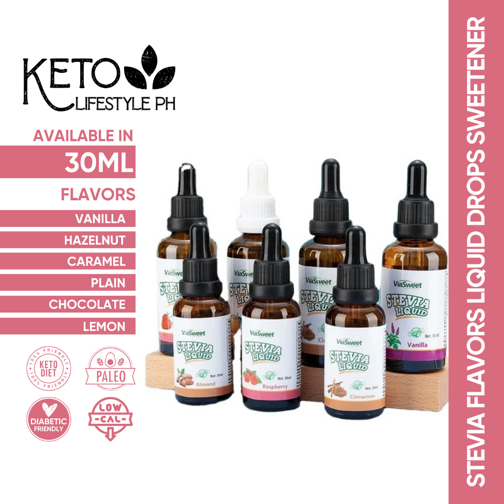 Stevia flavors Liquid Drops Sweetener (KETO/DIABETIC Sweetener ...