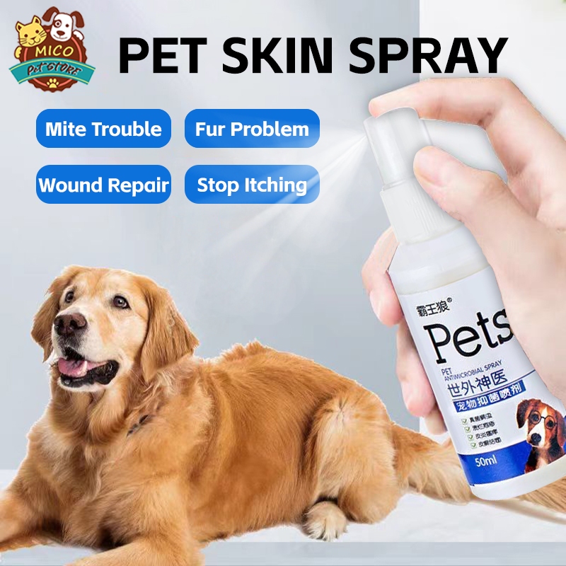 Pet Skin Treatment for dogs Pet Anti fungal Spray Dog Skin Disease ...
