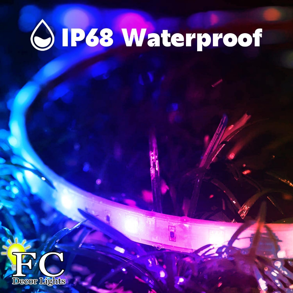 Waterproof RGB Led Light Strip 30M 20M 15M 10M 5M For Room IP67 ...