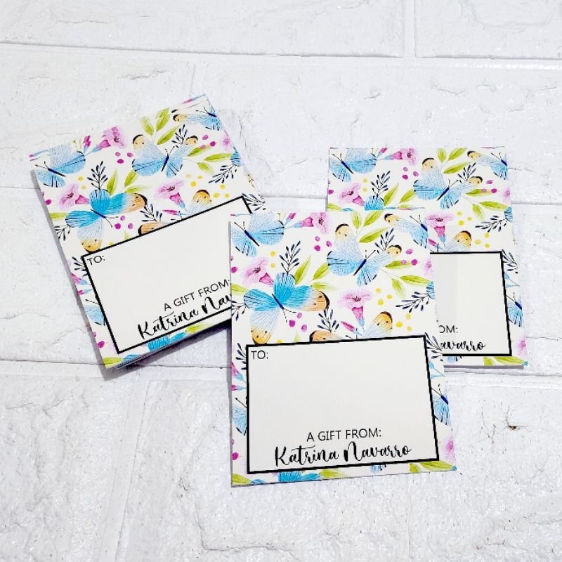 Personalized Note Card | Shopee Philippines