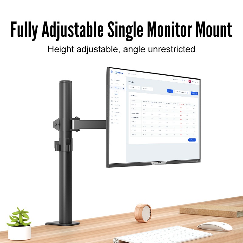 Laptop Stand Holder Dual Monitor Mount Stand Adjustable Monitor Desk ...