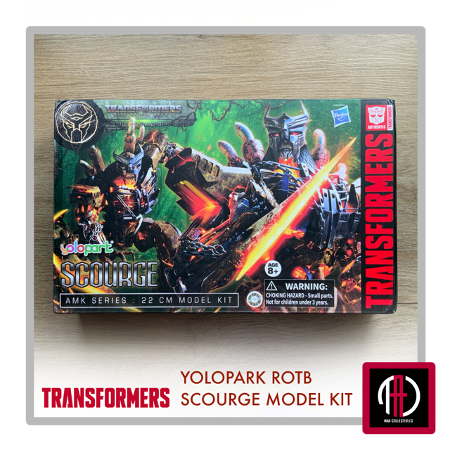 Yolopark Model Kit - Scourge Transformers Movie Rise of the Beasts Figure AMK Series | Shopee ...