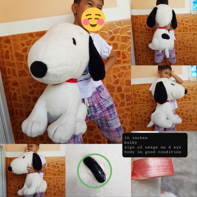 Sega Peanuts Snoopy Woodstock Charlie Brown Huggable plushies | Shopee ...