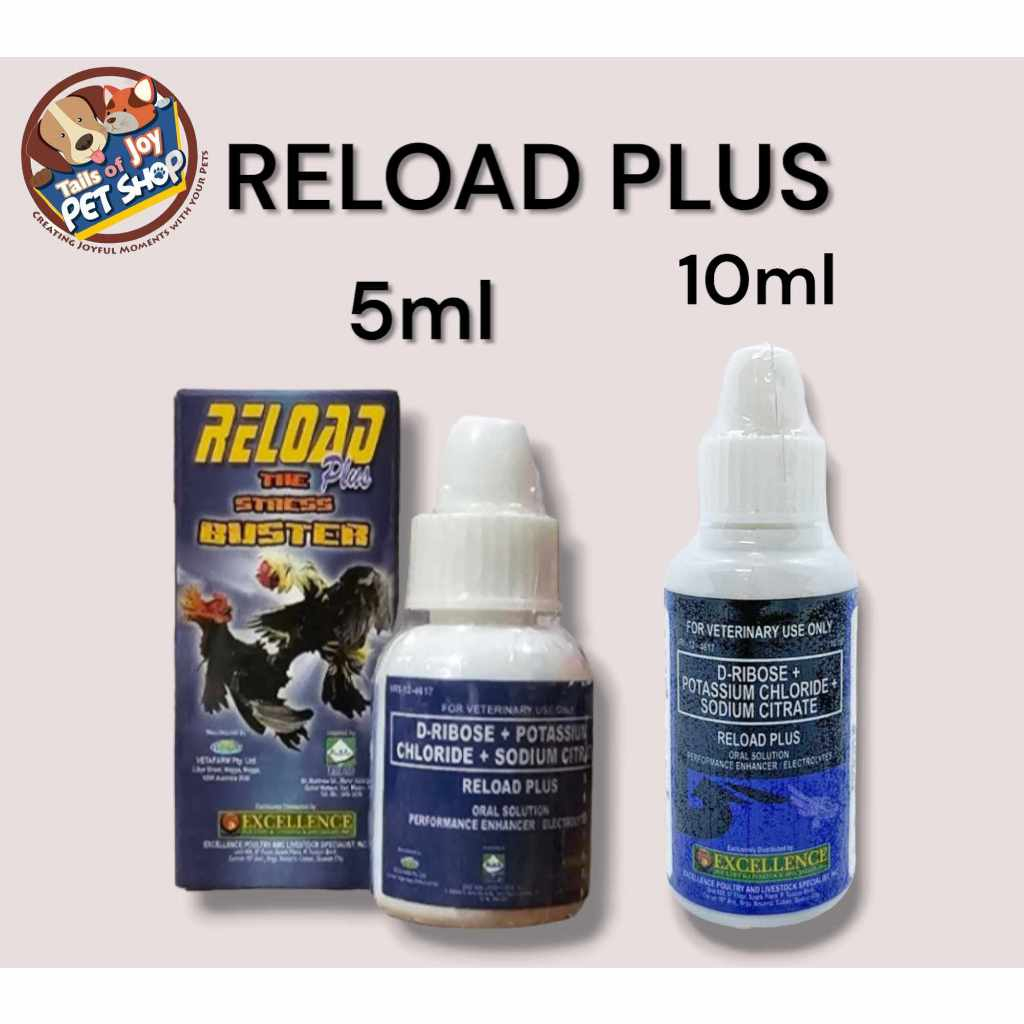 TOJ! RELOAD PLUS The Stress Buster (5ML & 10ML) | Shopee Philippines
