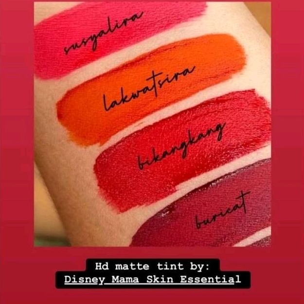HD Matte Tint by Disney Mama Skin Essentials | Lip Matte Tint | HD ...