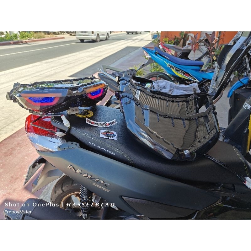 RGB tail light for Nmax V2 only ( plug and play ) angry eye design ...