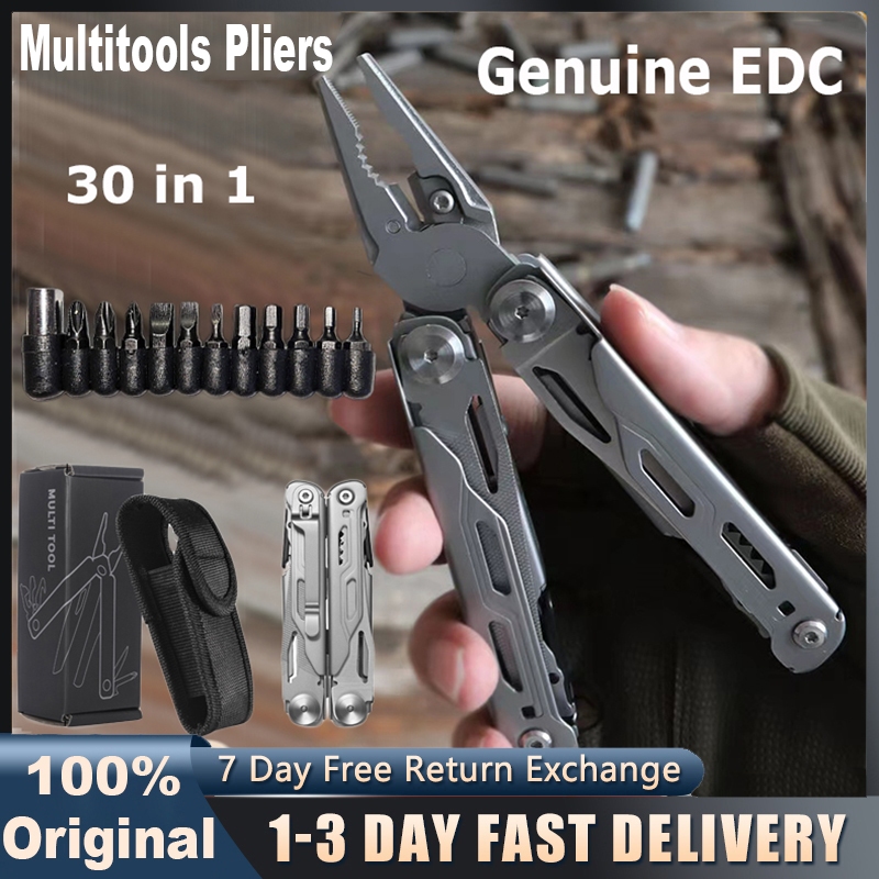 Genuine EDC multi-function pliers 30in1 Stainless Steel Pliers Tool Set ...