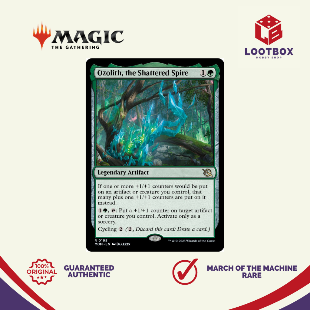 Magic the Gathering: Ozolith, the Shattered Spire (Rare) - March of the ...