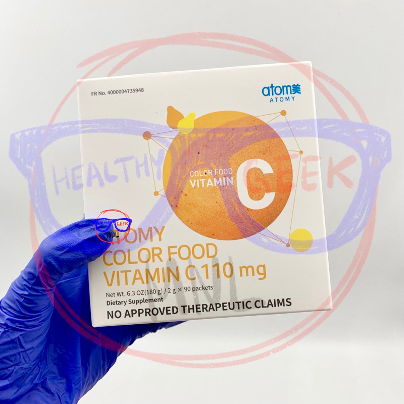 Atomy Color Food Vitamin C (2g X90 packets) 180g | Shopee Philippines