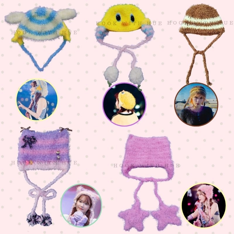 IU Inspired Crochet Hat | Shopee Philippines