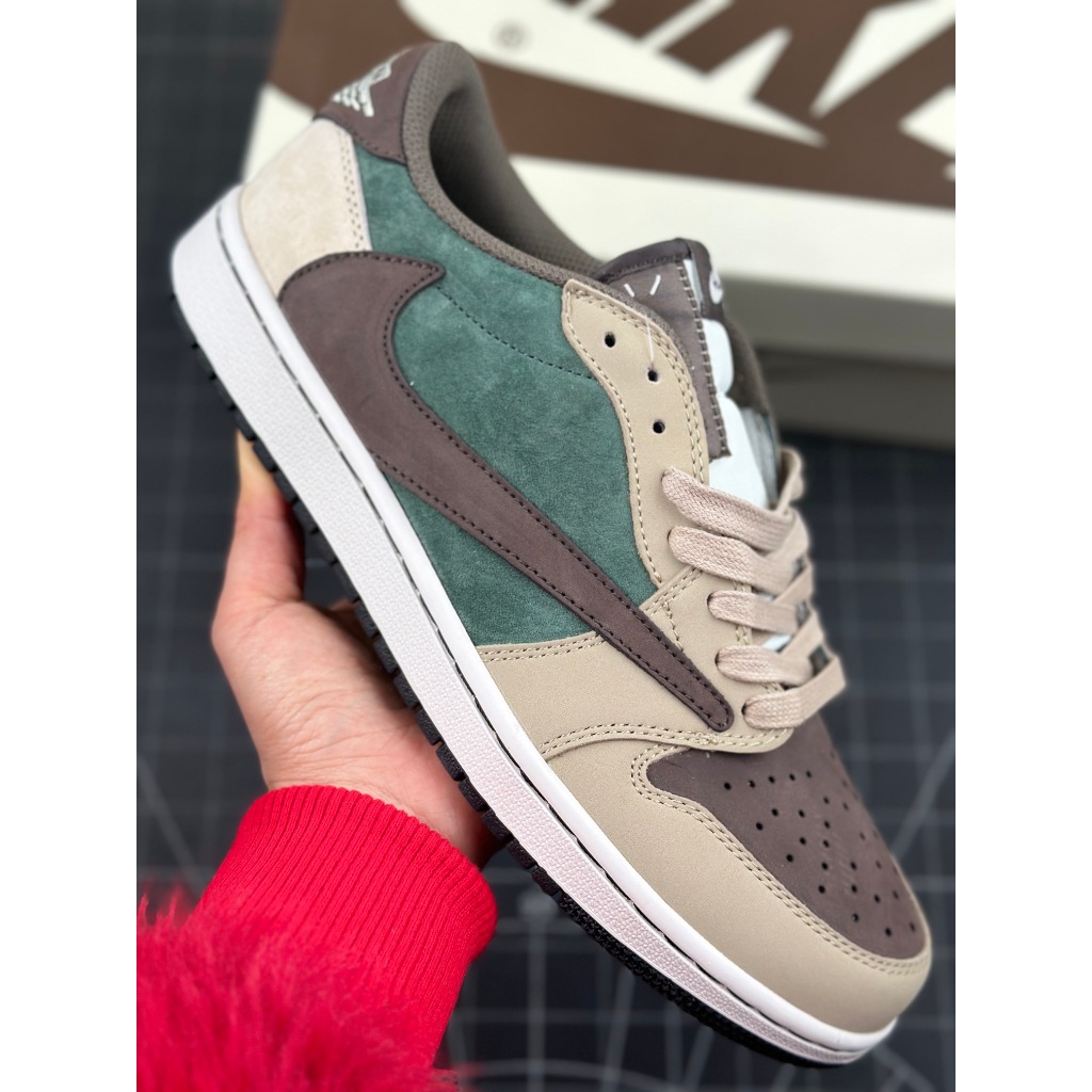 Travis Scott x Nike Air Jordan 1 Low "Cactus Jack" Basketball Shoes ...