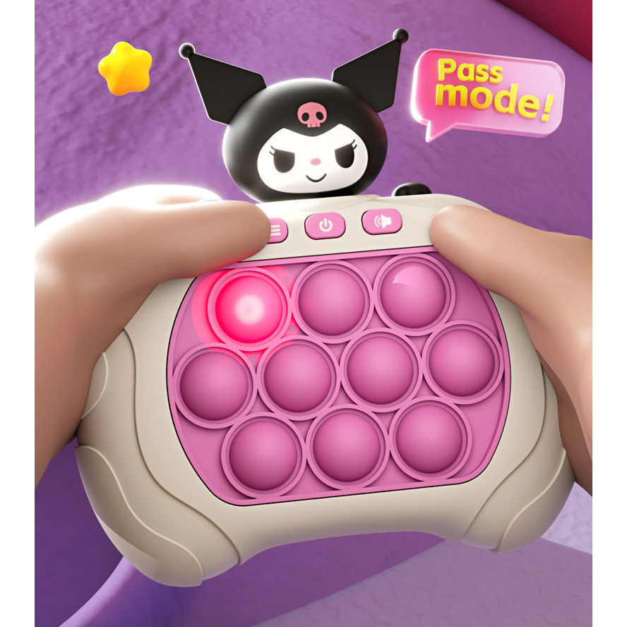 Quick Push Game Console Pop It Game Machine Educational Toys Children's ...
