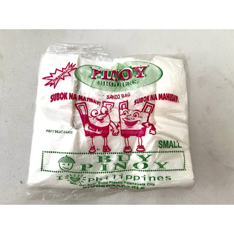 Pinoy Transparent Sando Bag Tiny Small Size Only | Shopee Philippines