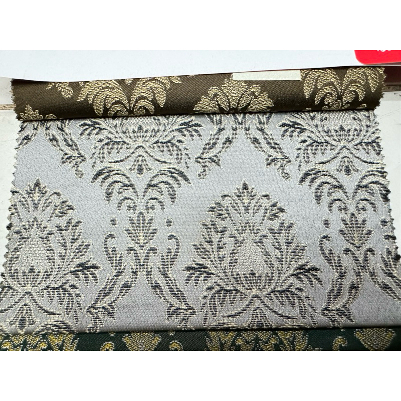 NEW DESIGN BROCADE WITH BACKING WHITE 60"WIDTH PER YARD ONLY! | Shopee ...