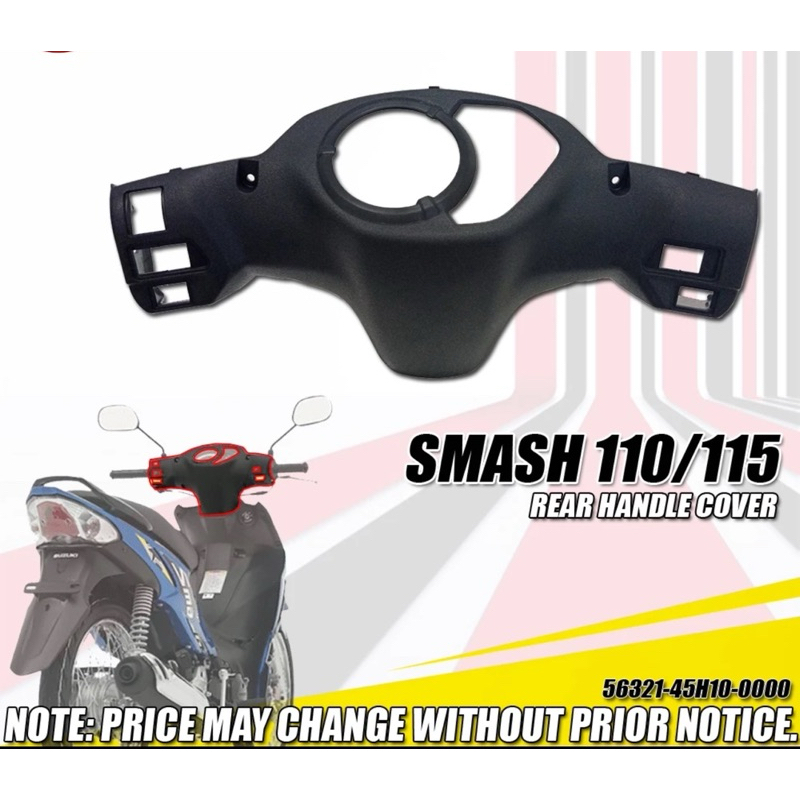 SUZUKI SMASH 115 REAR COWLING / BATOK / REAR HANDLE ORIGINAL GENUINE ...