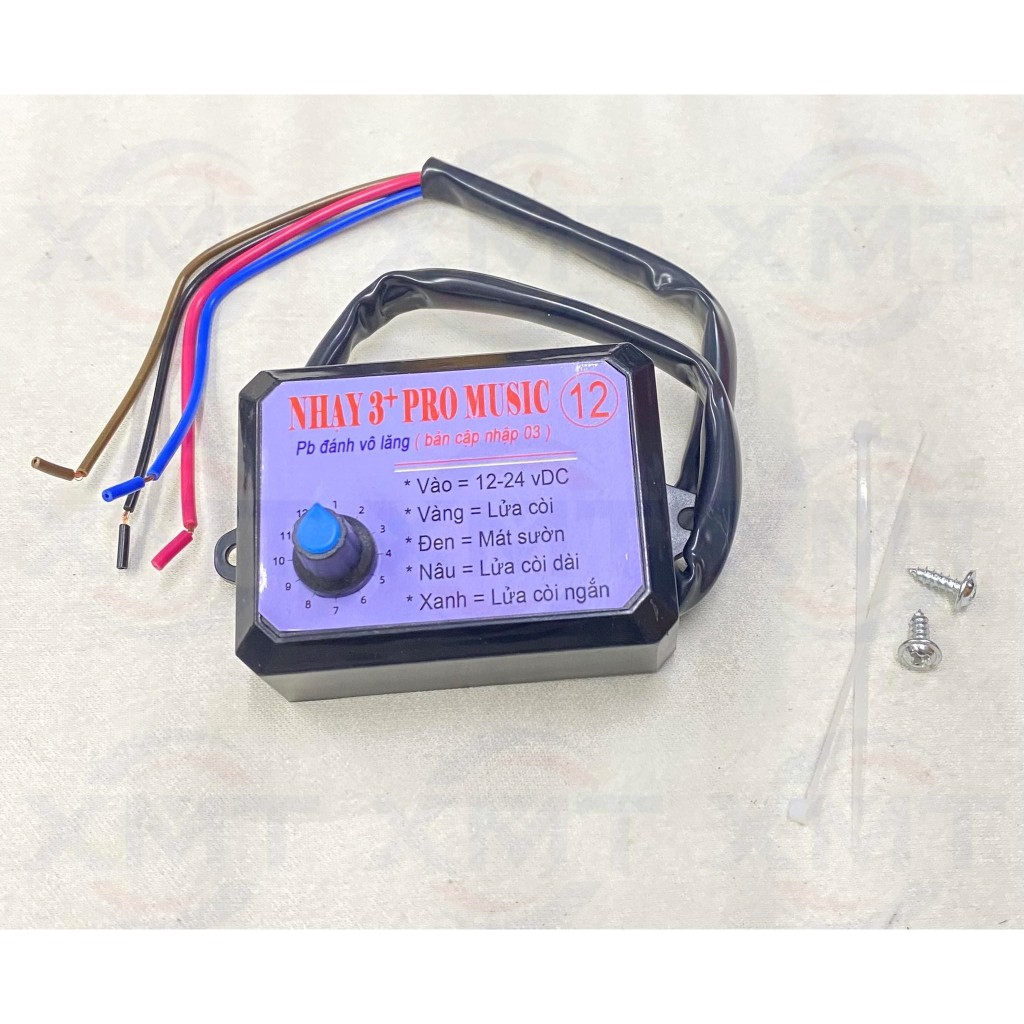 Nhay 3+Pro Music 12 Sounds Horn Relay Controller with Universal 12V&24V ...