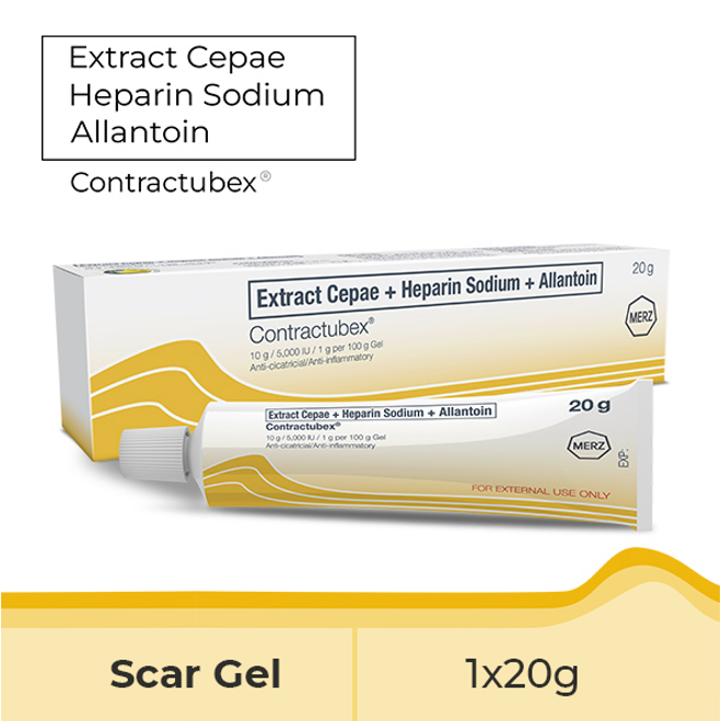 Contractubex [Extract Cepae + Heparin Sodium + Allantoin] - 20g x1 ...