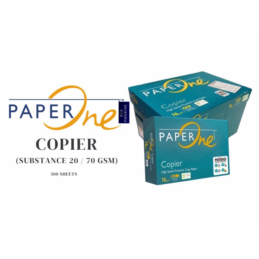 Paper One Bond Paper - Short/Qto, Long/F4, A4 Copier Paper 70 gsm - 500 ...