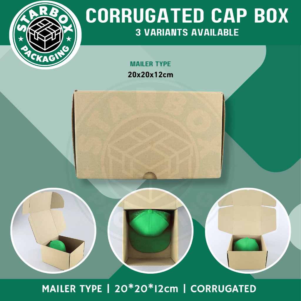 Starbox "T9" Corrugated Mailer Type Cap Box Carton Box Shipping Box for ...