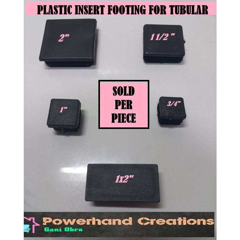 1pc PLASTIC INSERT FOOTING for Tubular | Shopee Philippines
