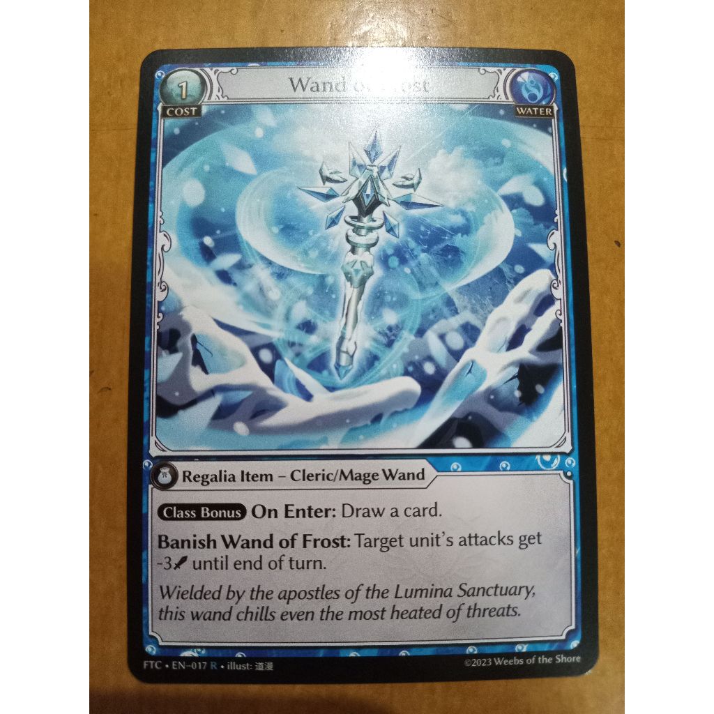 GA Wand of Frost R Fractured Crown FTC Grand Archive English GATCG ...