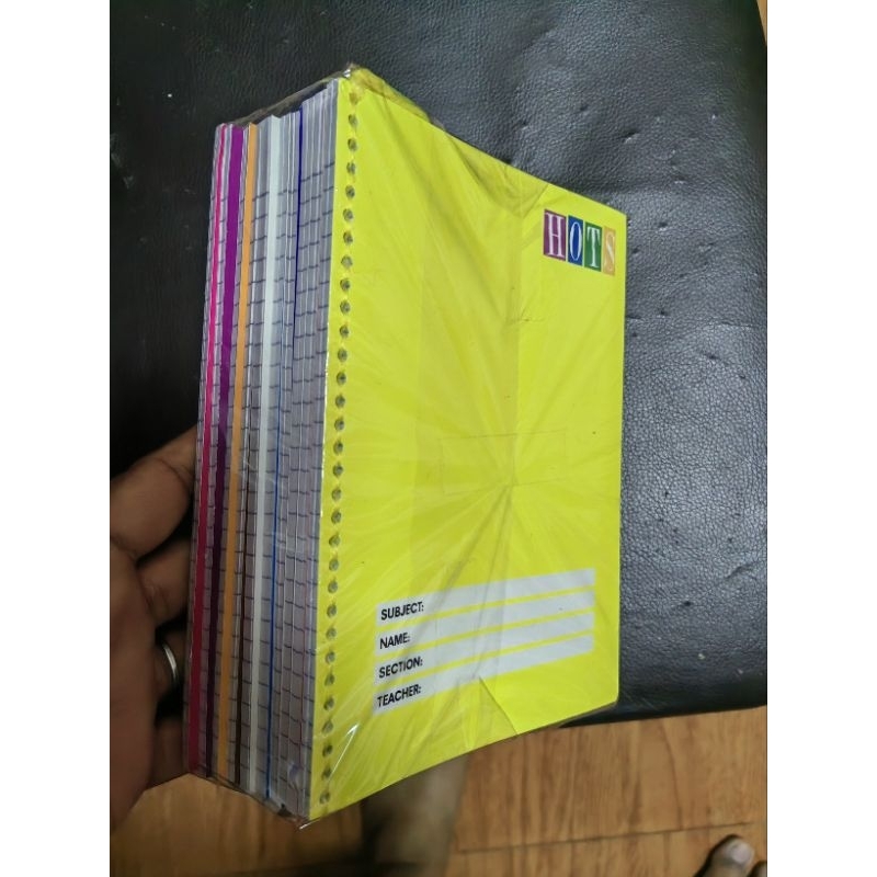 Notebooks spiral, with yarn, yarn with cover 80lvs 1ream (10pcs in 1 ...