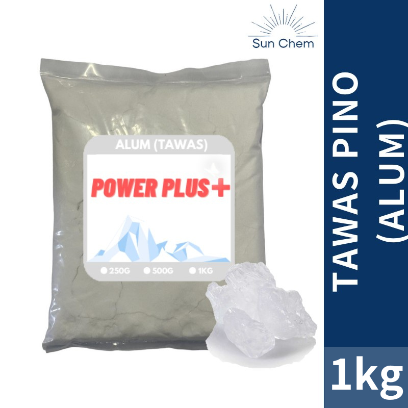 Tawas Pino / Alum Powder/ Alum (250g, 500g, 1kg) - Natural Deodorants | Shopee Philippines