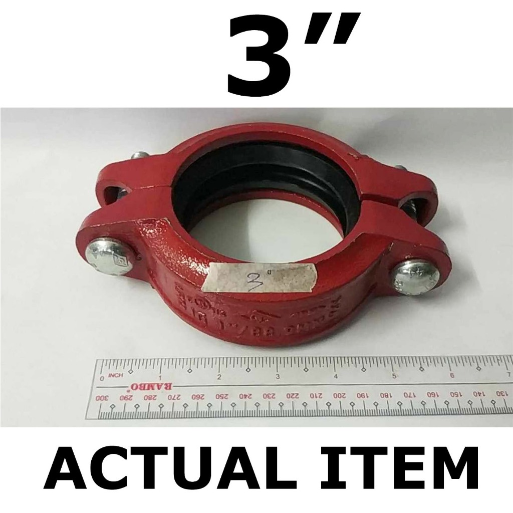 VICTAULIC CLAMP 3" MECHANICAL GROOVED COUPLING ...