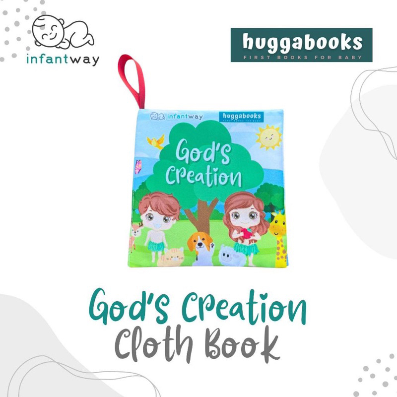Infantway God’s Creation Cloth Book | Shopee Philippines