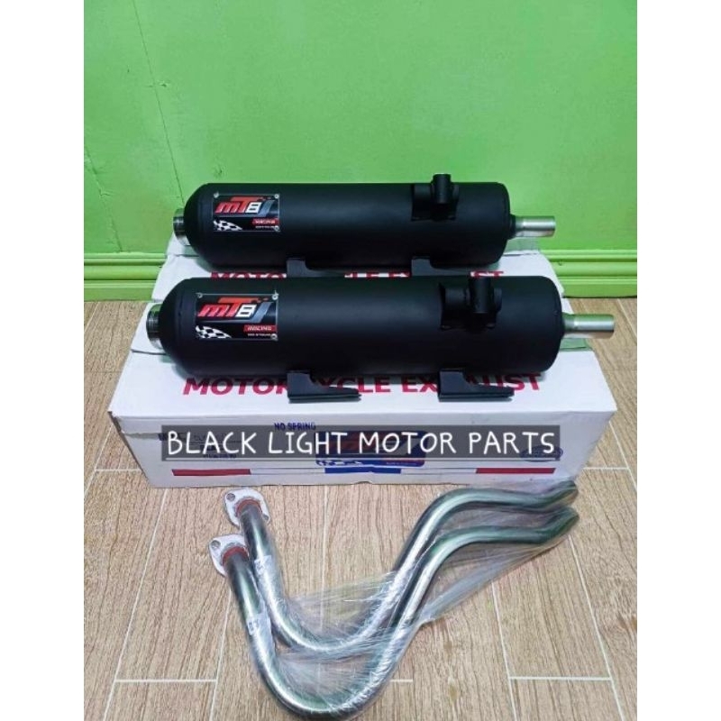 MT8 Pipe (Stainless Tip) for Honda Click V2/V3/V4 | Shopee Philippines