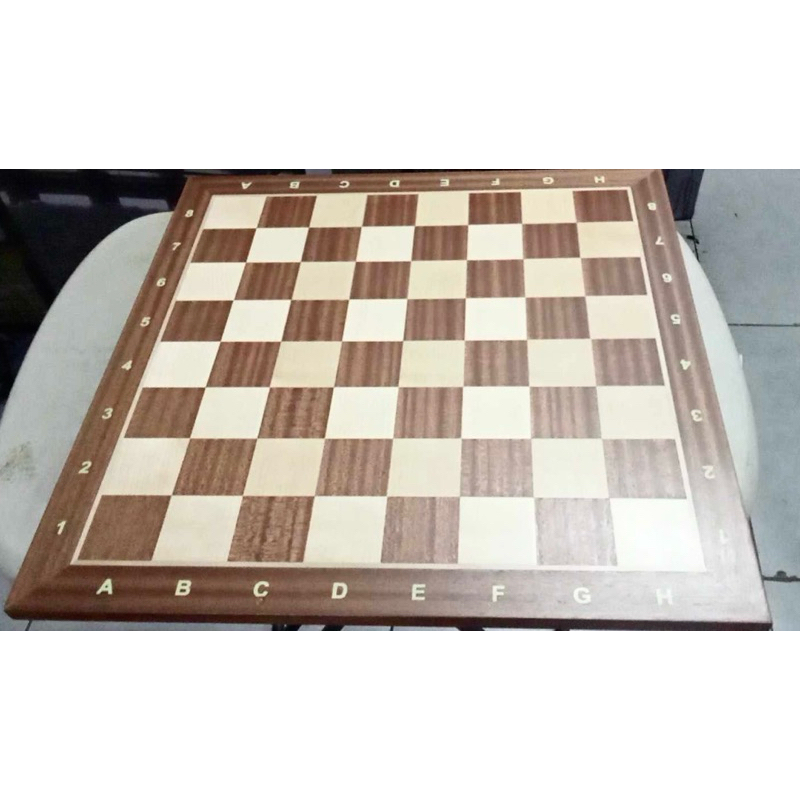 Wooden Chess Board with algebraic notation ONLY (21inches x 21 inches ...