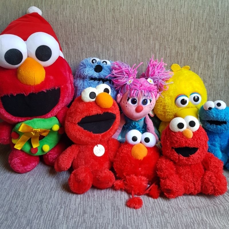 Sesame Street abby cadabby cookie elmo puppet sunsun moppy ernie ...
