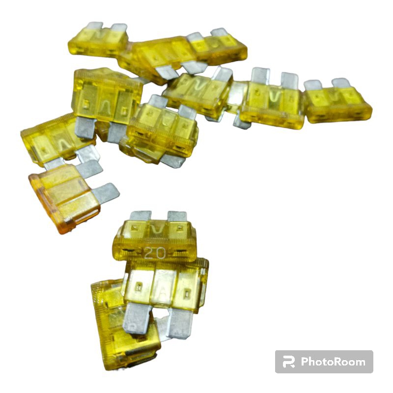 flat fuse yellow 20A | Shopee Philippines