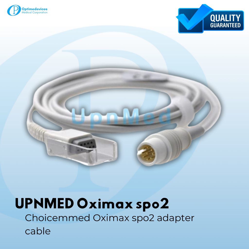 [UPNMED] Choicemmed Oximax spo2 adapter cable | Shopee Philippines