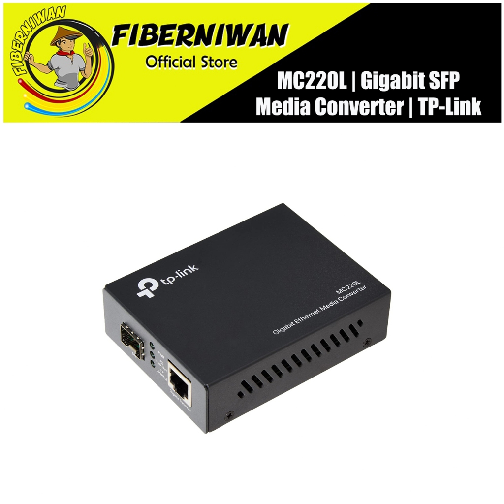 TP-Link MC220L Gigabit SFP Media Converter | Shopee Philippines