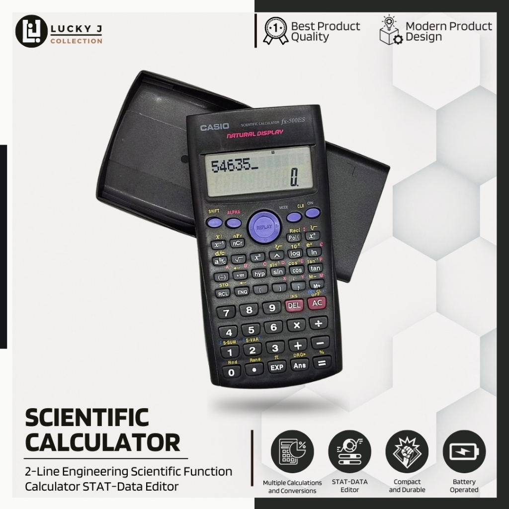 Francy Collections 2-Line Engineering Scientific Function Calculator ...