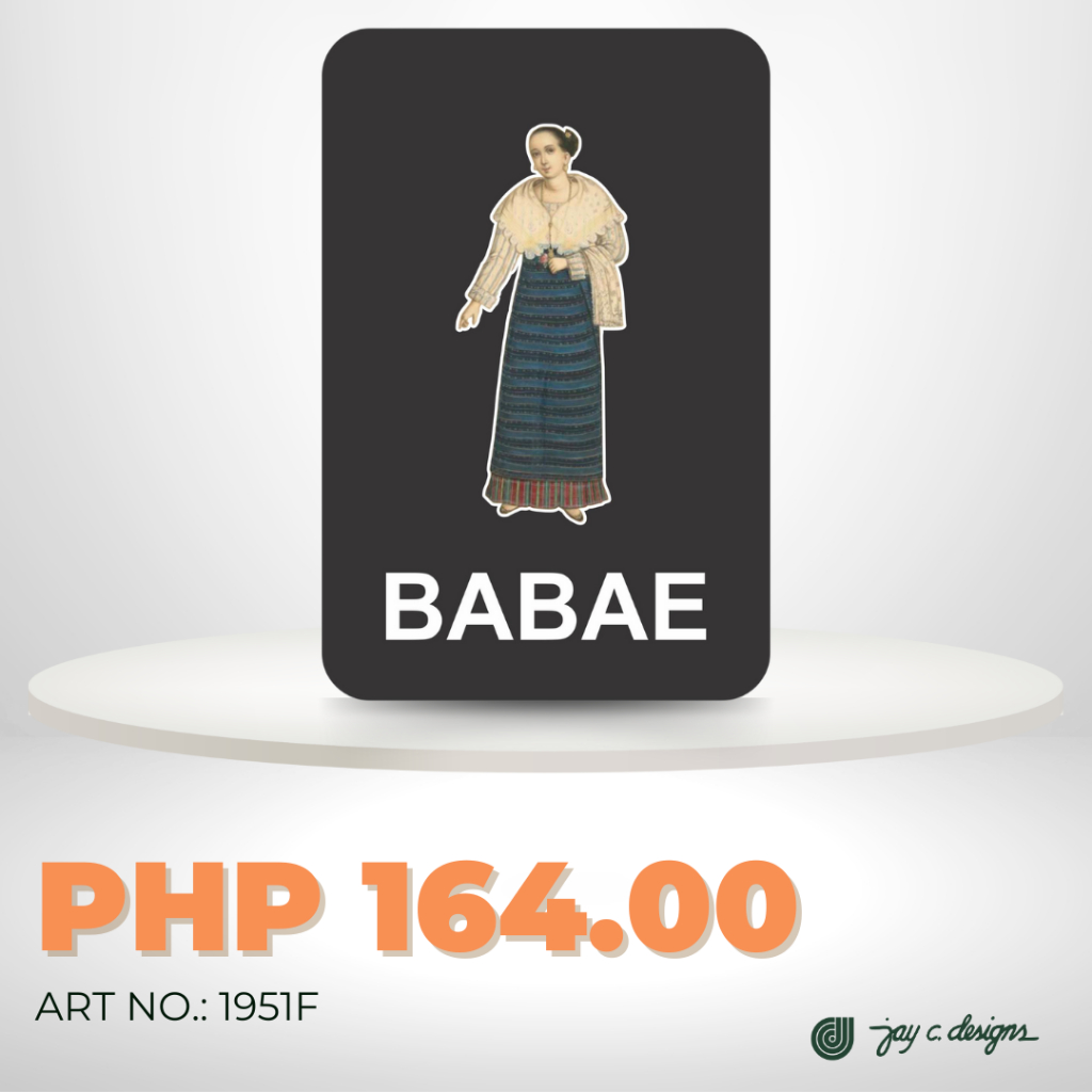 Acrylic Filipino Signage - Palikuran Sign Babae Jay C. Designs 1951 ...