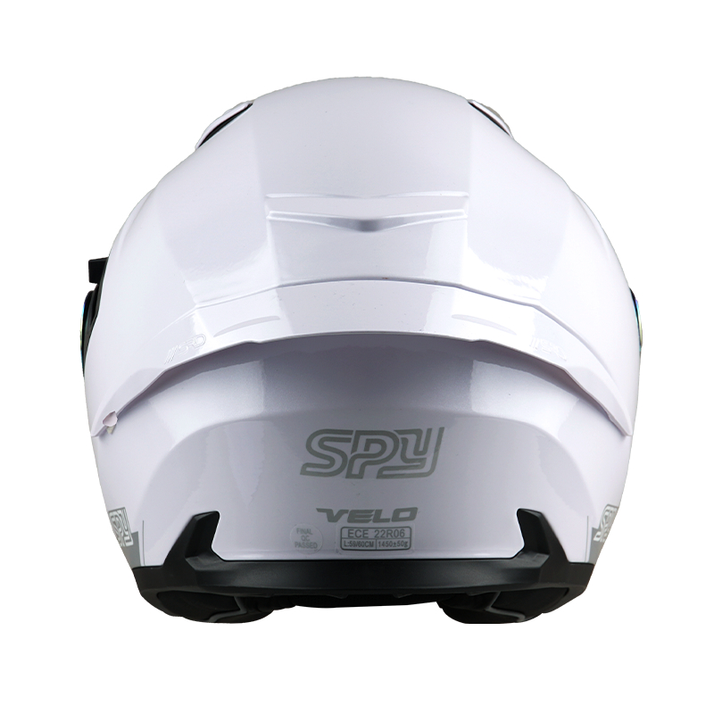 Spy VELO S0 V2 - Open Face Dual Visor Helmet (FREE Clear Visor ...