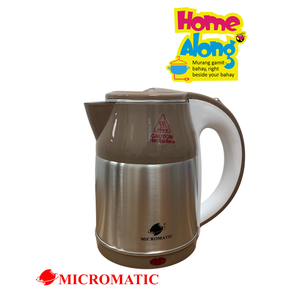 Micromatic Electric Kettle 1.8Liters | Shopee Philippines
