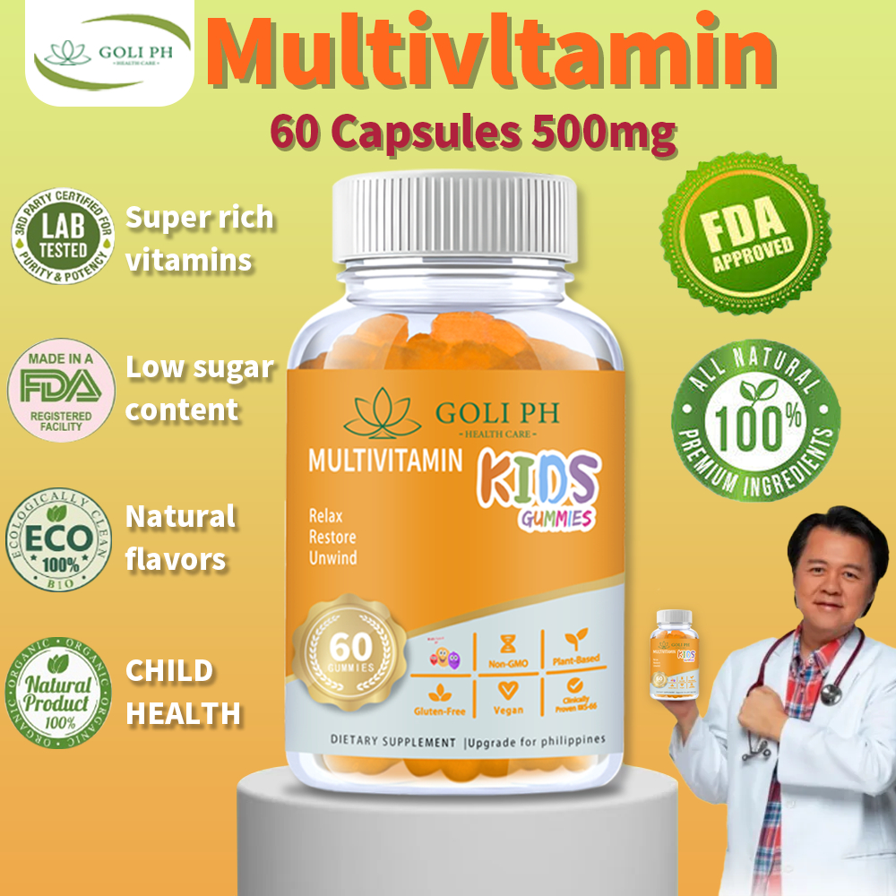 Original GOLI PH vitamins for kids Gummies Vitamin D Boosts Bone Health ...